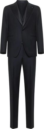 Tagliatore Homme, Costumes, Bleu, Taille: M Costume de soir&eacute;e crois&eacute;