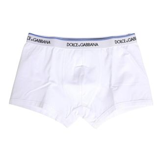 Dolce & Gabbana Homme, Sous-v&ecirc;tements, Blanc, Taille: S Boxer Regular