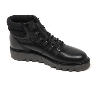 Antica Cuoieria Italienischer Lederschuh Modell 19718 - - Shoes - Damen - Schwarzk - 35 EU