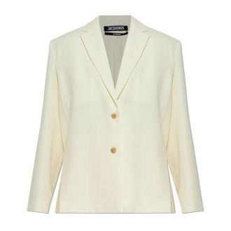 Jacquemus Carree Blazer - - Jackets - Damen - Gelb - M