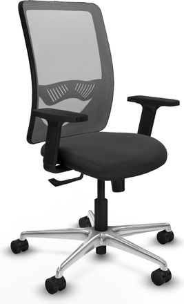 Piqueras y Crespo Zulema Home Office Schreibtischstuhl mit 2D-Armlehnen, h&ouml;henverstellbare Lendenwirbelst&uuml;tze, ausgestattet mit Sincro 3 Positionen und Schneideschaum, 