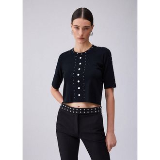 Liu Jo Top en maille avec clous