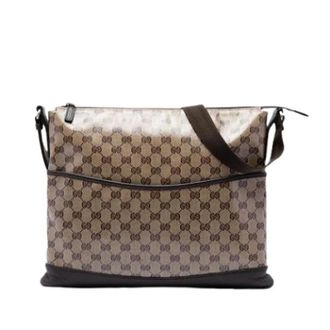 Gucci Pre-owned Sac bandouli&egrave;re en toile - Femme - Pre-owned - Beige - Taille: ONE Size