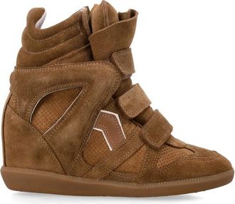 Isabel Marant Isabel Marant Low-Top Sneaker - Suede Wedge Sneakers With Internal Elevation - Gr. 35 (EU) - in Braun - f&uuml;r Damen