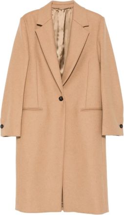 Toteme Einreihiger Mantel - Braun