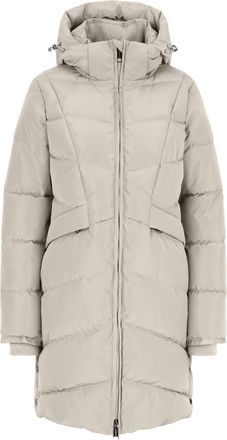 Covered Damen Steppmantel Adele2, Gr&ouml;&szlig;e:XL, Farbe:Beige