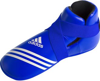 adidas Fußschoner Full Contact, Gr. M, blau