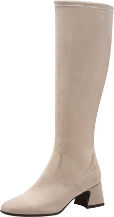 Tamaris Damen Stiefel Leder beige 41
