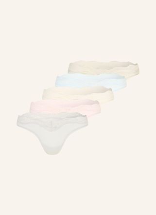 SKIMS Skims 5er-Pack String Fits Everybody Lace weiss