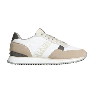 Napapijri Homme, Chaussures, Multicolore, Taille: 45 EU Baskets en cuir suédé bleu foncé