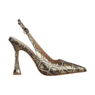 Alma En Pena Slingback-Schuhe mit Schnallenabsatz - - Shoes - Damen - Gelb - 38 EU