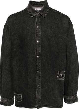 Izzue Klassisches Jeanshemd - Grau