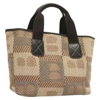 Bally Pre-owned Toile sacs-main - Femme - Pre-owned - Brun - Taille: ONE Size