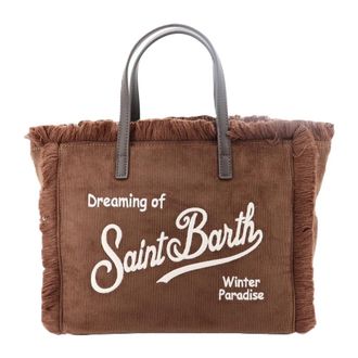 MC2 Saint Barth Colette Corduroy Tasche - - Bags - Damen - Braun - ONE SIZE
