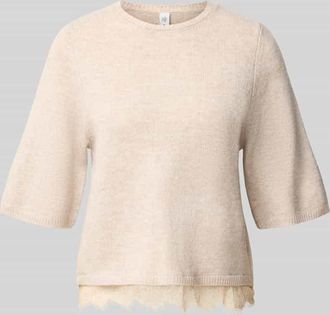 Only Pullover mit Spitzenbesatz Modell ONLALIVIA