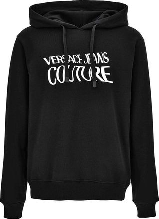 Versace Jeans Couture Homme, Sweatshirts et sweats &agrave; capuche, Noir, Taille: S Sweat &agrave; capuche