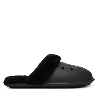Crocs Hausschuhe Crocs Classic Fuzz Scuff 212143 Schwarz
