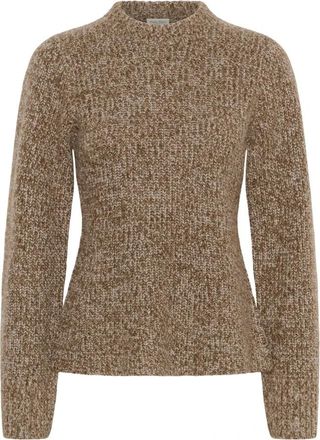Part Two Rundhals-Strickware - - Knitwear - Damen - Braun - XL