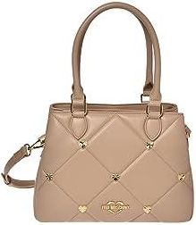 Love Moschino Jc4188pp0h, Sac à Main Femme, Crème, 28X21X14