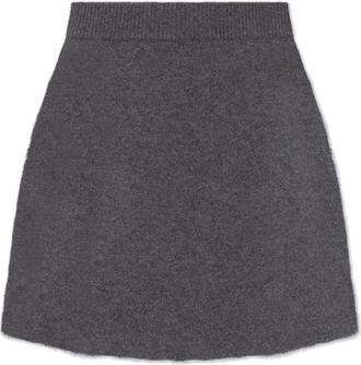 Lisa Yang Femme, Jupes, Gris, Taille: 40 FR Clare Short Skirt