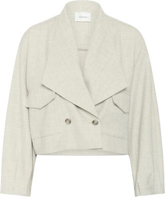 Gestuz Femme, Vestes, Beige, Taille: 40 FR GZwiana shirt