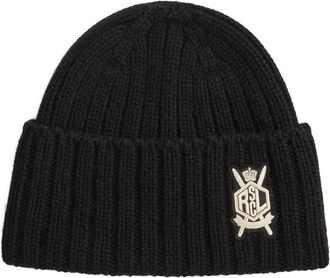 Ralph Lauren Purple Label bob à logo brodé - Noir