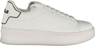Ga&euml;lle Paris Gaelle Paris Bianco Polyurethan Damen Sneaker