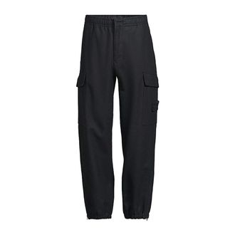 Stone Island Homme, Pantalons, Noir, Taille: W31 Tapered Pantalons