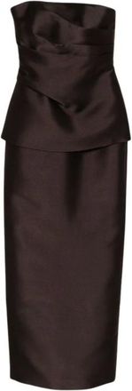 Solace London Femme, Robes, Brun, Taille: 40 FR Lucille Maxi Dress