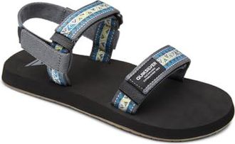 Quiksilver Homme Monkey Caged Tongs, Green Blue Grey, 44 EU