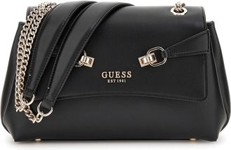 Guess Lorelei Convertible Xbody Flap Bag Black