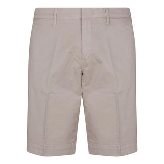 Fay Chino Slim Fit Short - - Shorts - Herren - Beige - W33