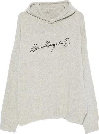 Maison Margiela Long-sleeve Knitted Hoodie