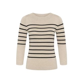 Kaffe Round-Neck Strickwaren - - Knitwear - Damen - Mehrfarbig - M