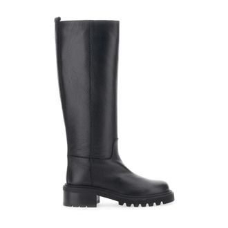 Via Roma 15 3814Nero Kniehohe Schlupfstiefel - - Shoes - Damen - Schwarzk - 39 EU