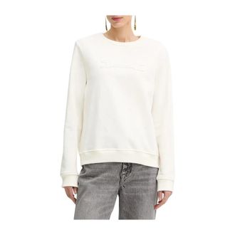 Elisabetta Franchi Damen, Sweatshirts & Hoodies, Wei&szlig;, LGr&ouml;&szlig;e