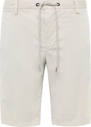 Alberto Leichte Shorts Jump-K aus einem elastischen Baumwoll-Mix, Slim Fit in