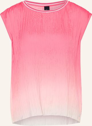 Marc Cain Blusentop Mit Plissees pink