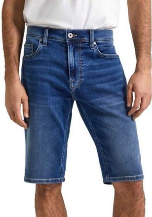 Pepe Jeans London Slim Gymdigo Short Homme, Bleu (Denim-HU2), 38W