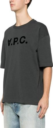 A.P.C. A.p.c., Homme, Tops, Gris, Taille: S Cohlr M26385 Lza