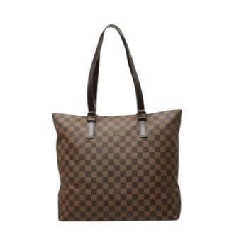 Louis Vuitton Pre-owned Damier Canvas Tote Bag - - Pre-owned - Damen - Braun - ONE SIZE