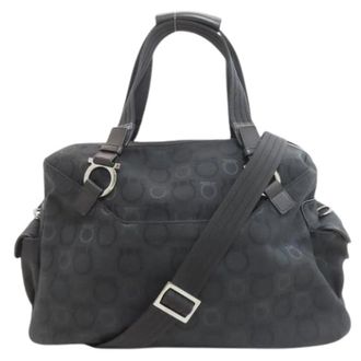 Ferragamo Pre-owned Boston bag - - Pre-owned - Damen - Schwarzk - ONE SIZE