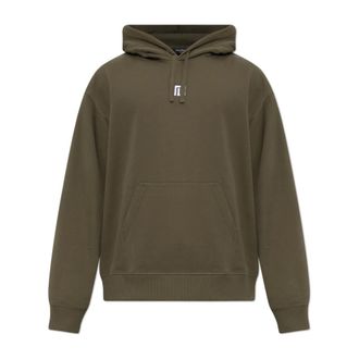 Balmain Homme, Sweatshirts et sweats &agrave; capuche, Vert, Taille: M Le Sweat &agrave; capuche