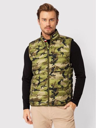 Tommy Hilfiger Weste MW0MW18762 Gr&uuml;n Regular Fit
