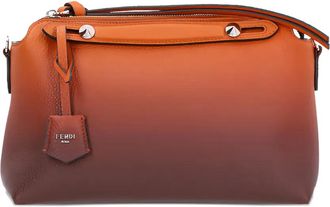 Fendi sac porté épaule By The Way Soft en cuir format moyen - Marron