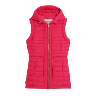 Woolrich Hibiscus Weste - - Jackets - Damen - Rosa - XS