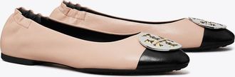 Tory Burch Damen Claire Ballerina mit Zehenkappe