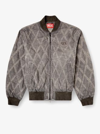 Diesel J-Type-Treat diamond-quilted cotton blend jacket - DIESEL - gender_Man