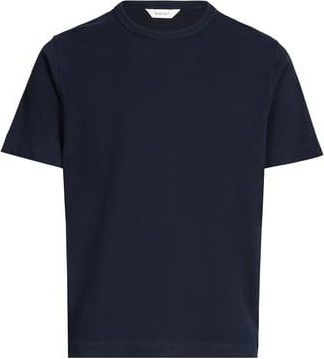 Selected T-shirt col rond en coton organique