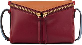 MCM Kleine Diamante Schultertasche - Rot